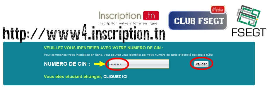 Inscription :: Club FSEGT